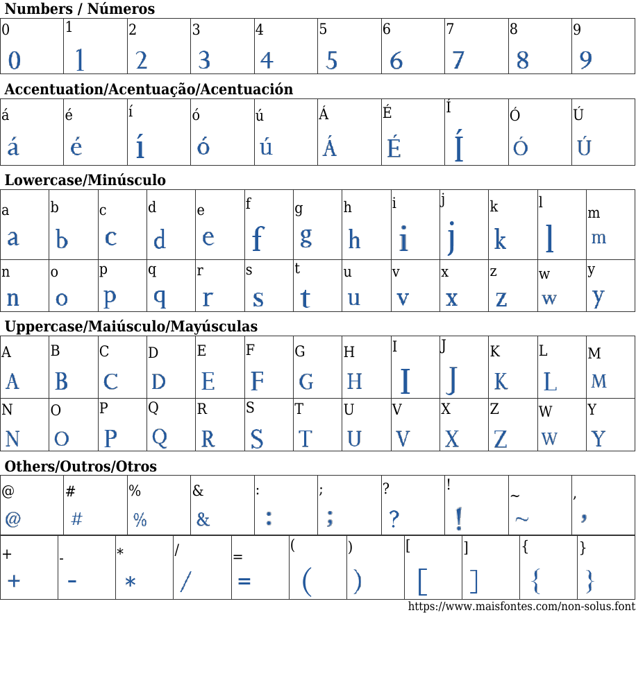 Non Solus: Free Font Download | MaisFontes