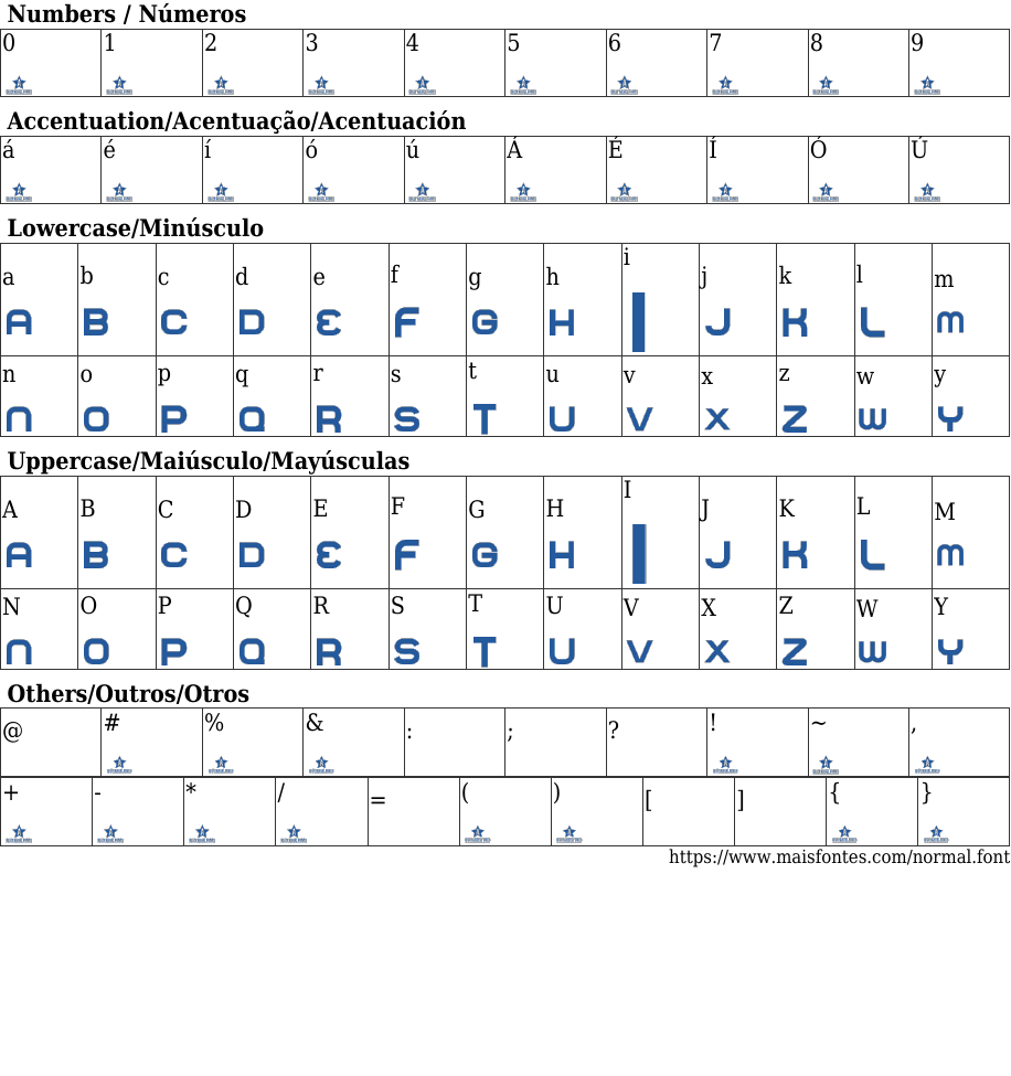 NORMAL Font: Free Download | MaisFontes