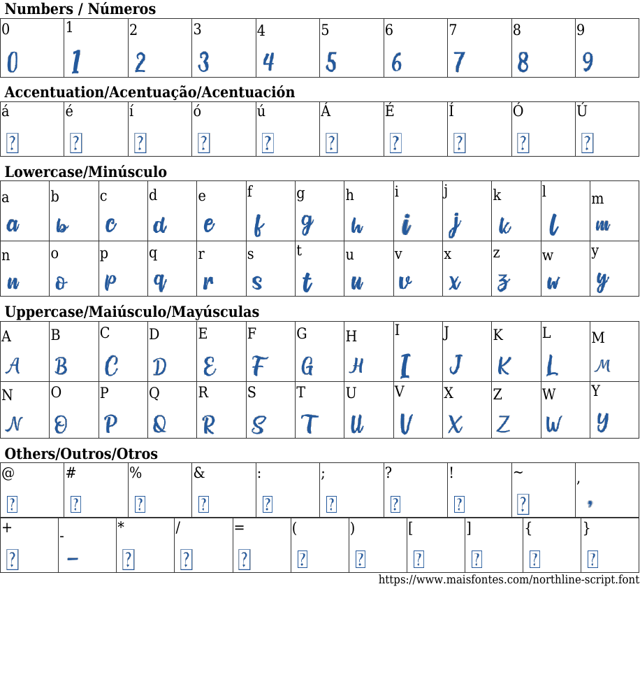 Northline Script: Free Font Download | MaisFontes