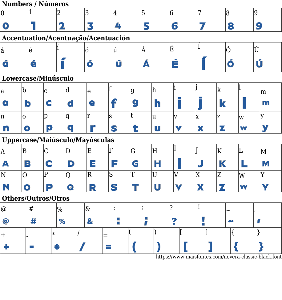 Novera Classic Black: Free Font Download | MaisFontes