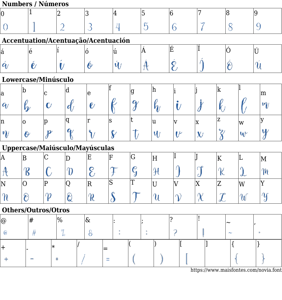 Novia: Free Font Download | MaisFontes