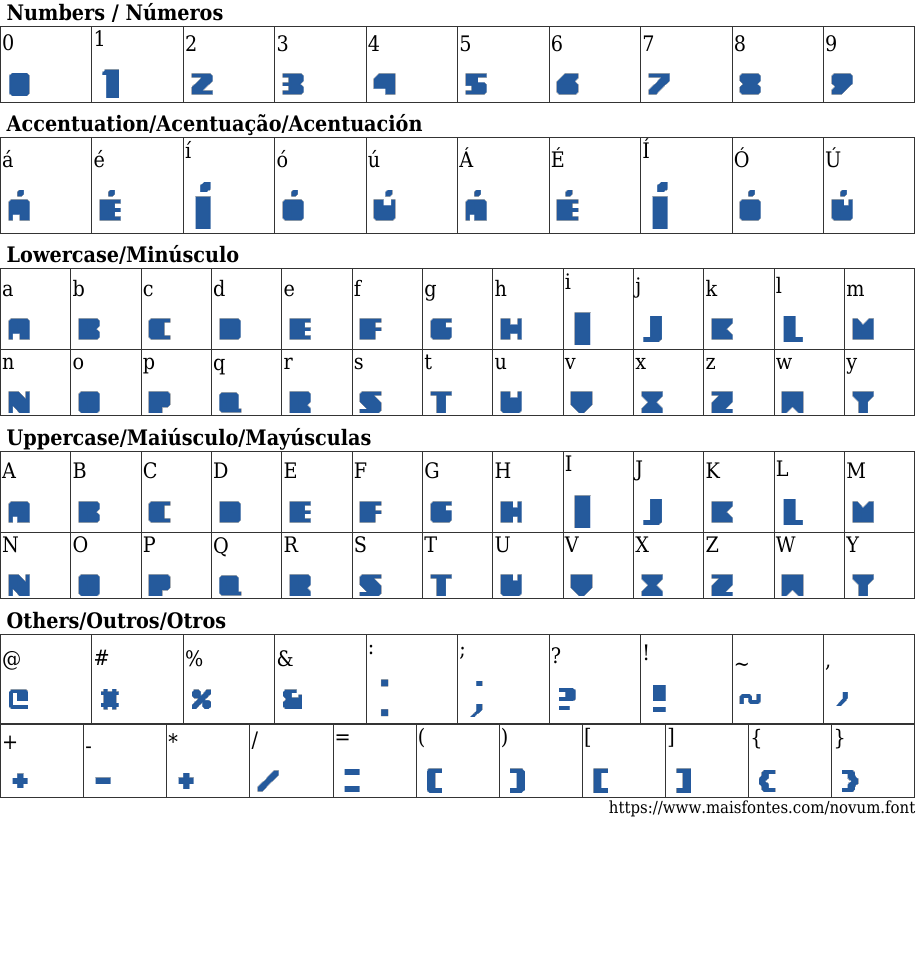 Novum: Free Font Download | MaisFontes