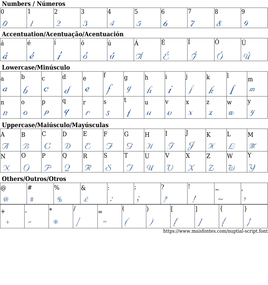 Nuptial Script: Free Font Download | MaisFontes