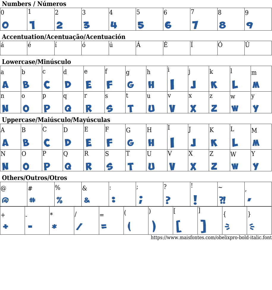 Obelix Pro Bold Italic: Free Font Download | MaisFontes