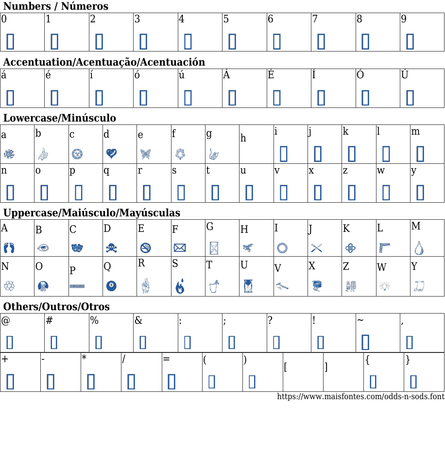 ODDS CAPS SODS: Free Font Download | MaisFontes