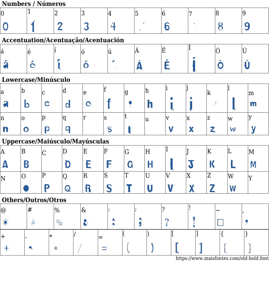 Old Bold: Free Font Download | MaisFontes