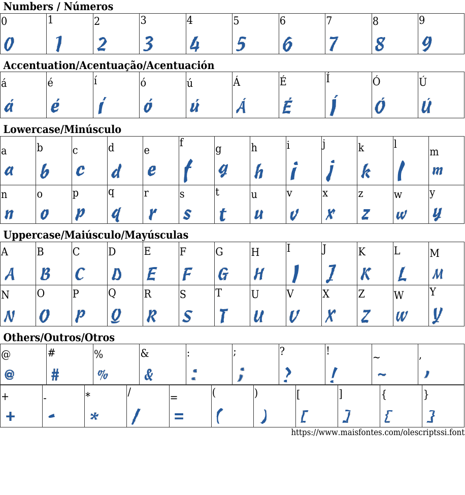 Ole Script SSi: Baixar Fonte Grátis | MaisFontes