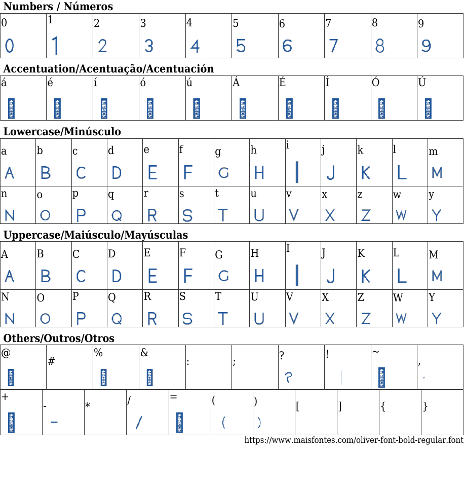 Oliver Font Bold: Download Free Font | MaisFontes