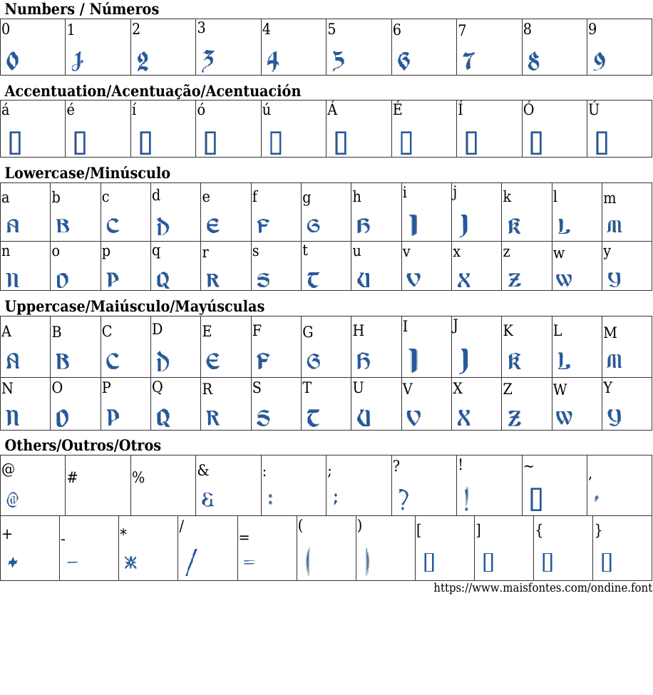 Ondine Wide: Free Font Download | MaisFontes