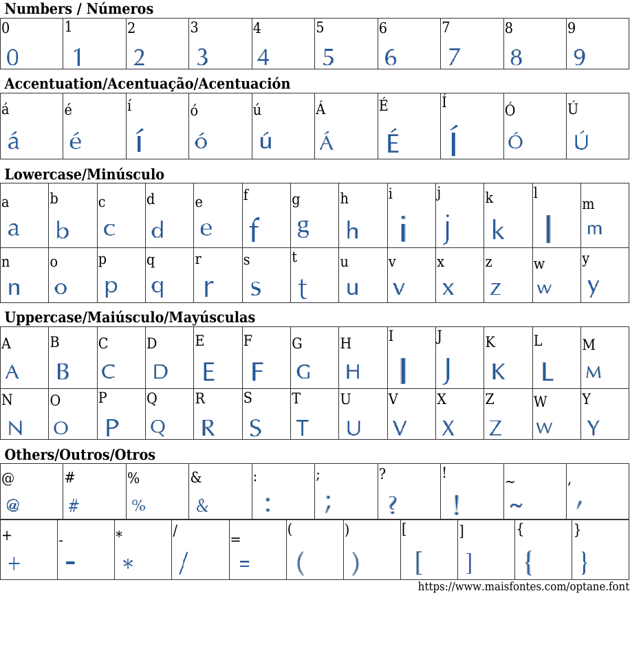 Optane: Free Font Download | MaisFontes
