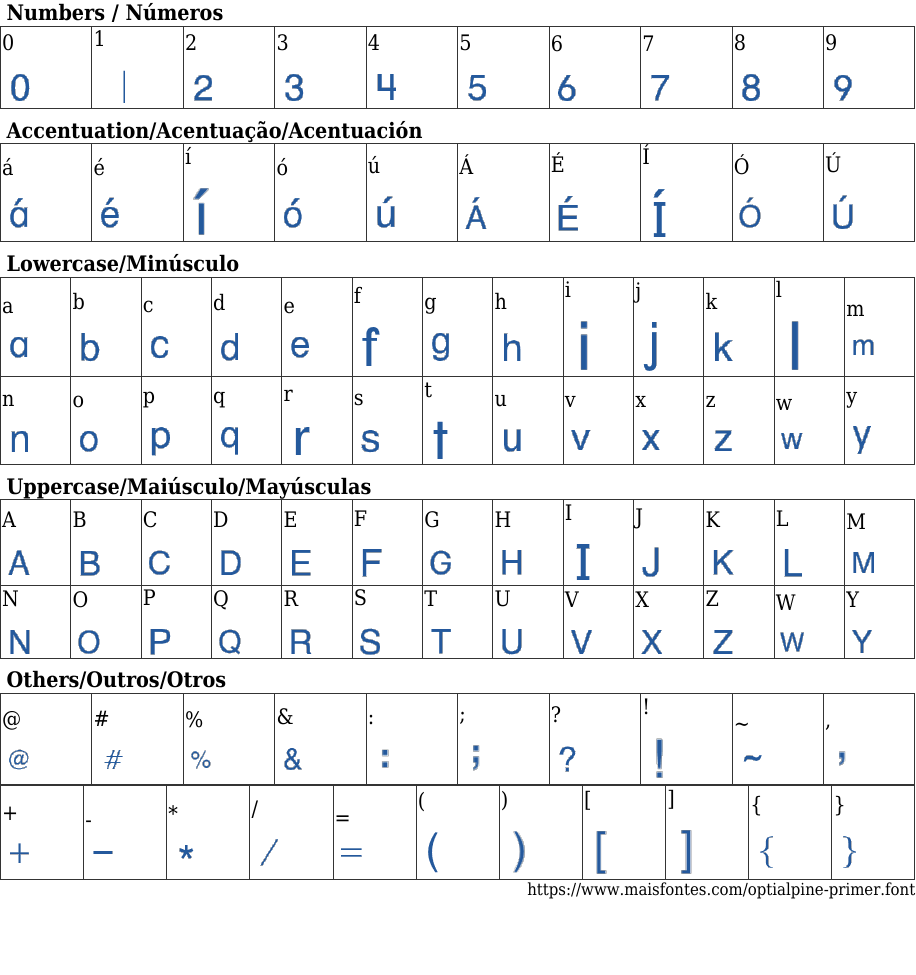 OPTI Alpine Primer: Free Font Download | MaisFontes
