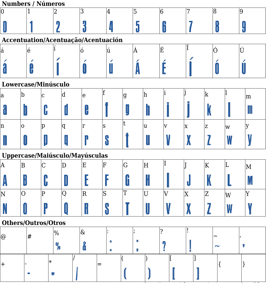 OPTI Aurora Condensed Font: Free Download | MaisFontes