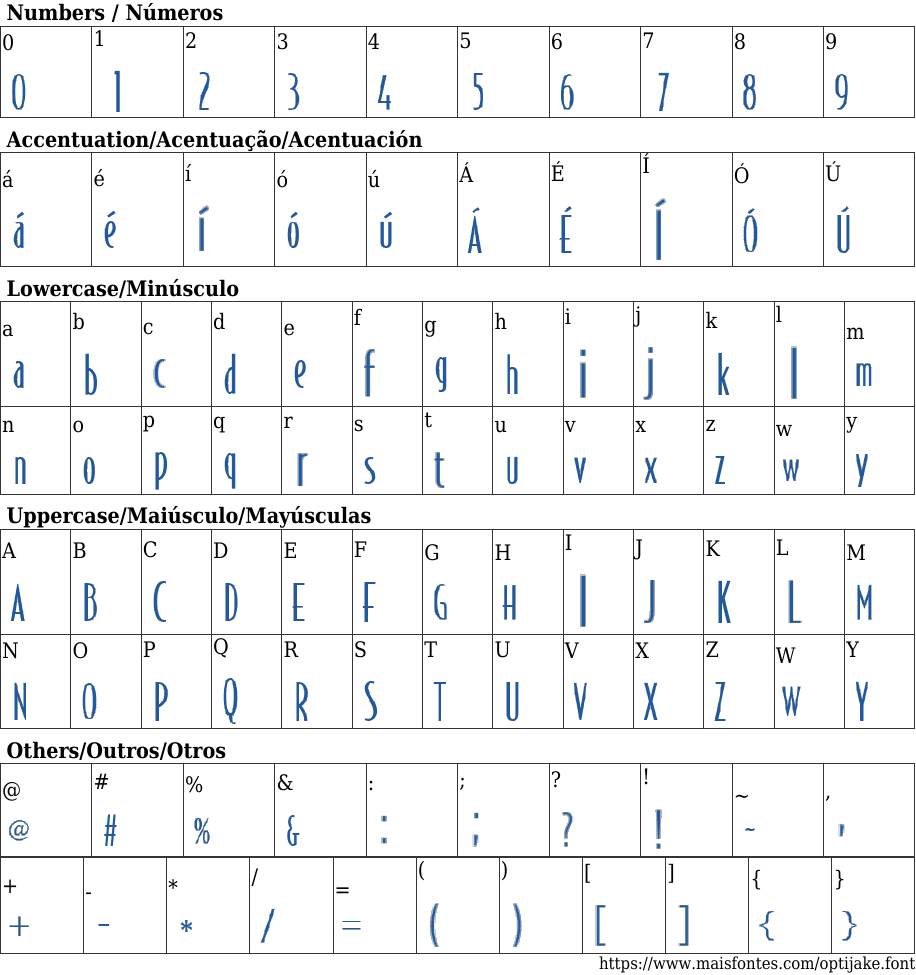 OPTI Jake: Download Free Font | MaisFontes