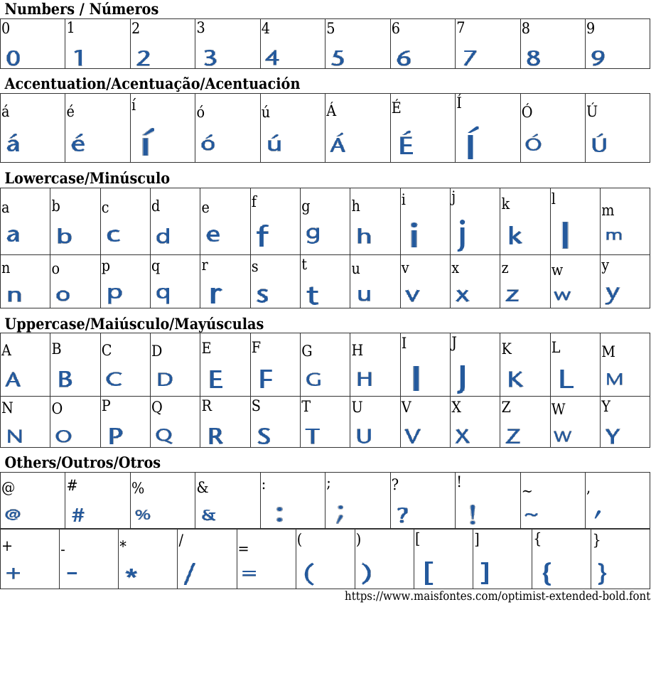 Optimist Extended Bold: Free Font Download | MaisFontes