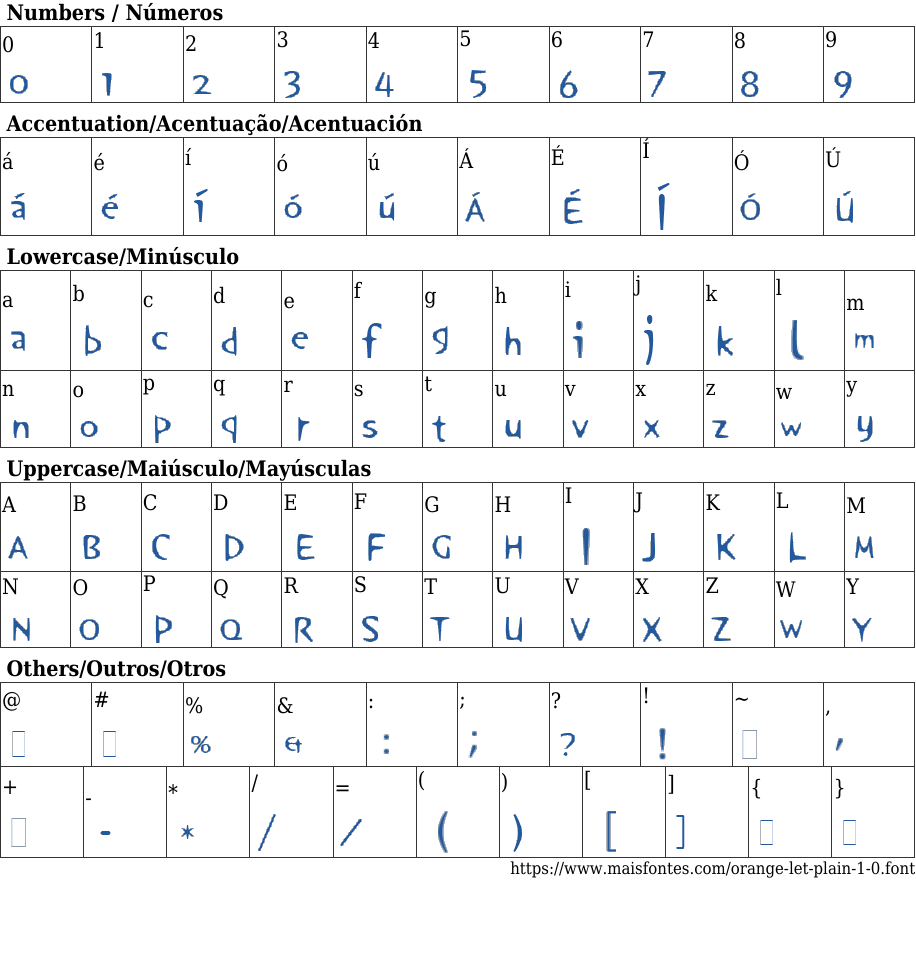 Orange LET Plain: Free Font Download | MaisFontes