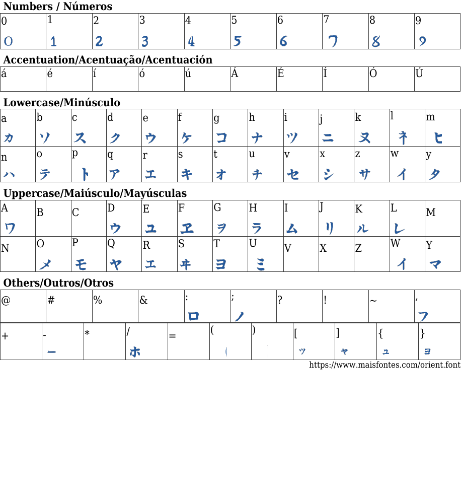 Orient: Free Font Download | MaisFontes