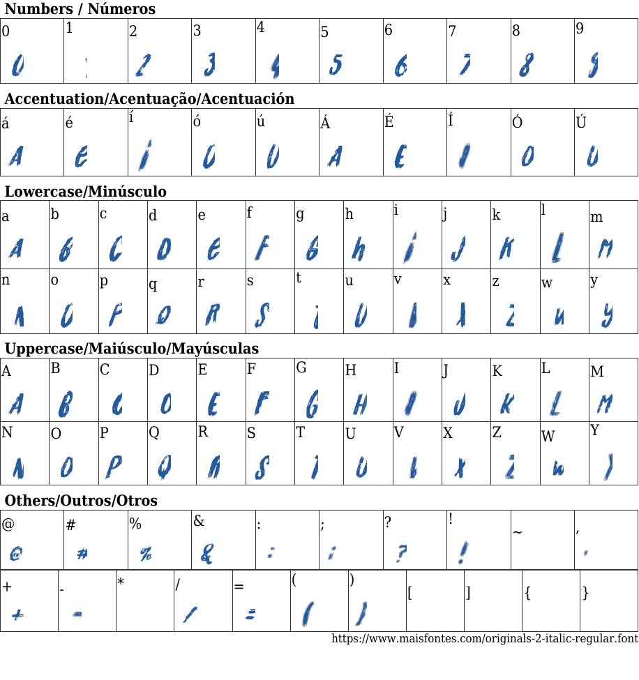 Originals 2 Italic Font: Free Download | MaisFontes