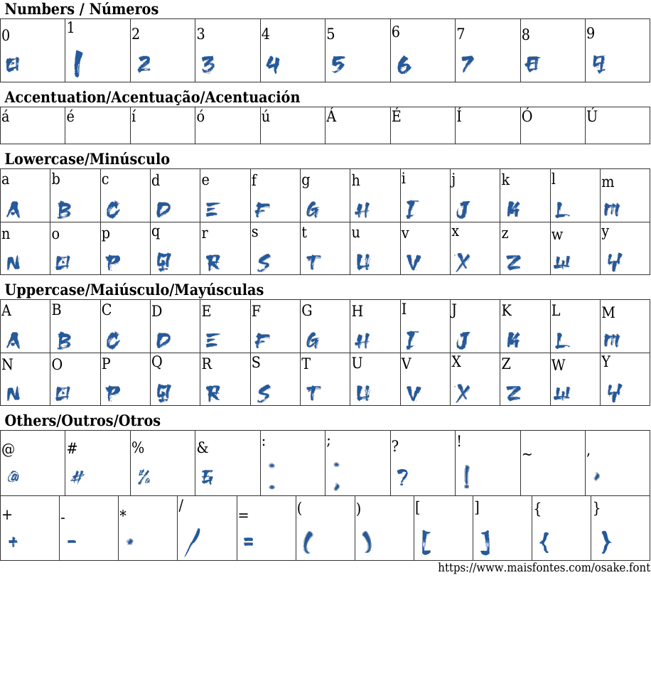 Osake: Free Font Download | MaisFontes