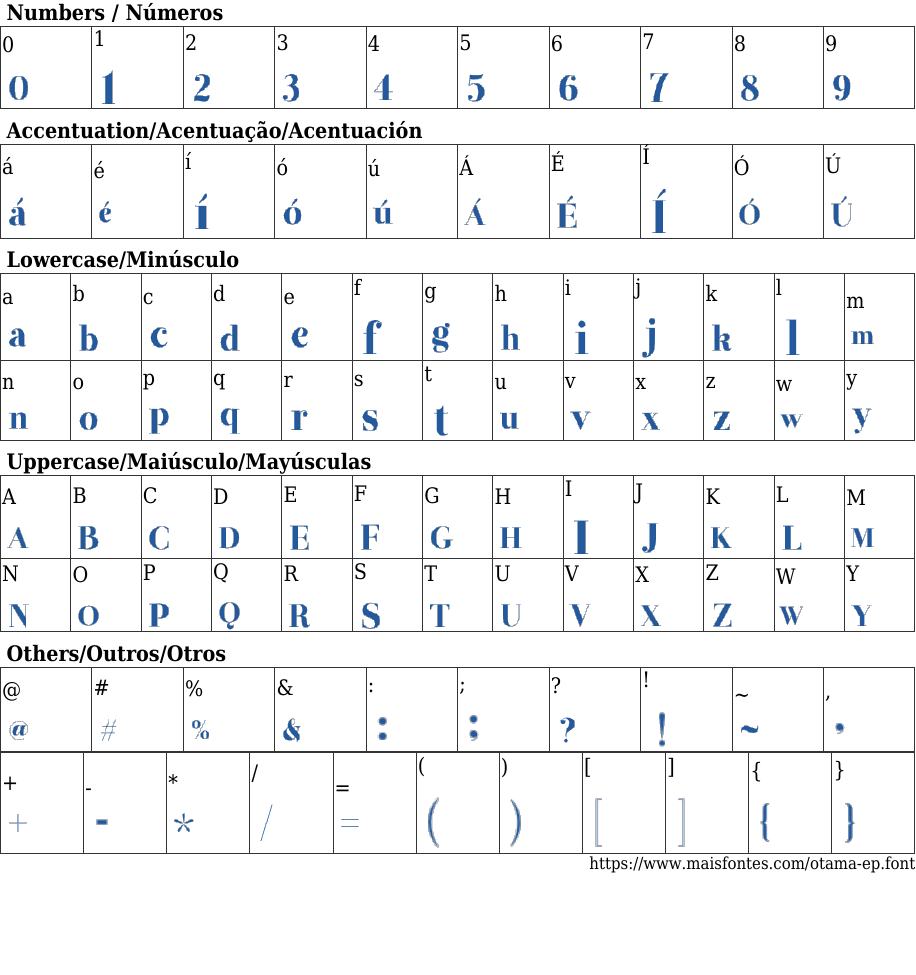 Otama ep Font: Free Download | MaisFontes