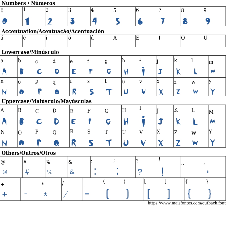 Outback: Free Font Download | MaisFontes