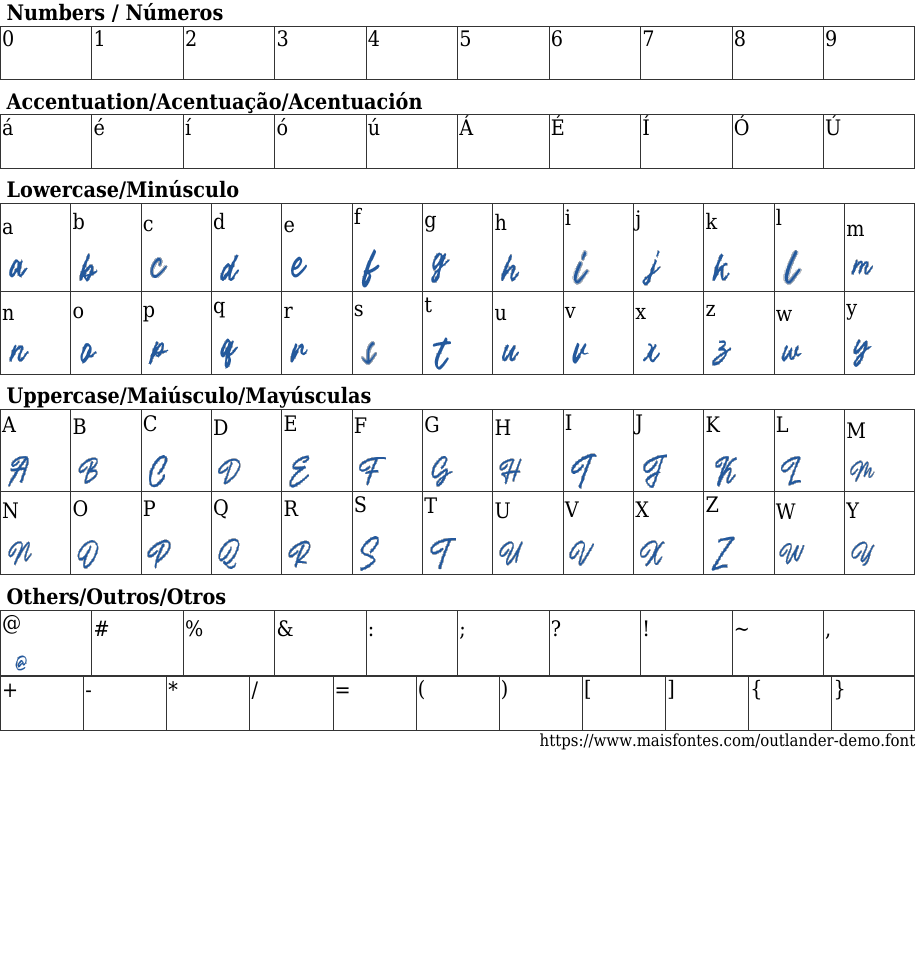 Outlander Script: Free Font Download | MaisFontes