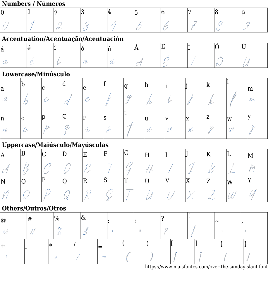 Over the Sunday Slant: Baixar Fonte Grátis | MaisFontes