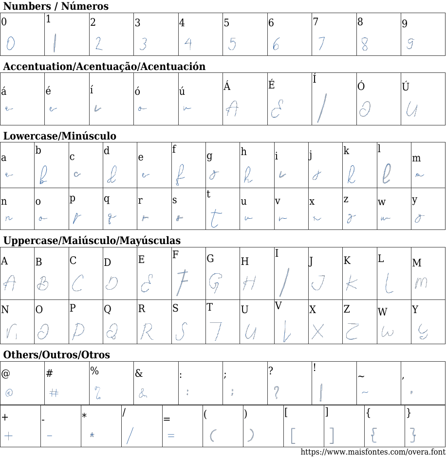 Overa: Free Font Download | MaisFontes