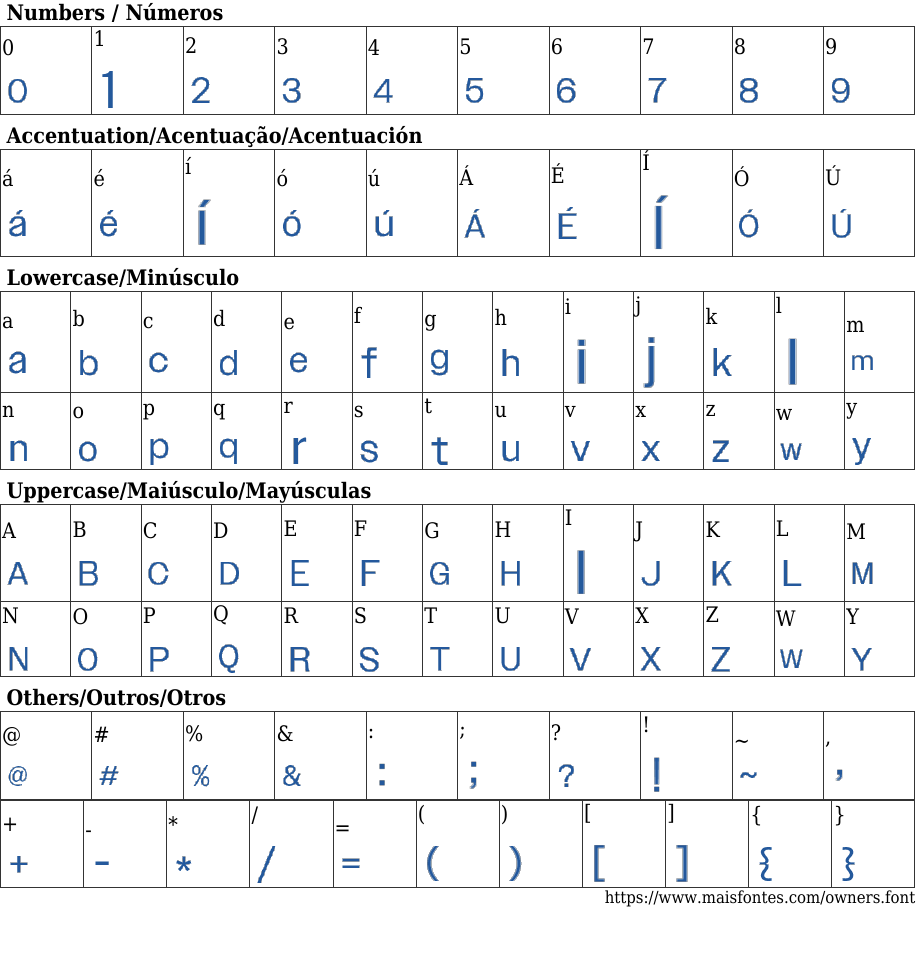 Owners: Free Font Download | MaisFontes