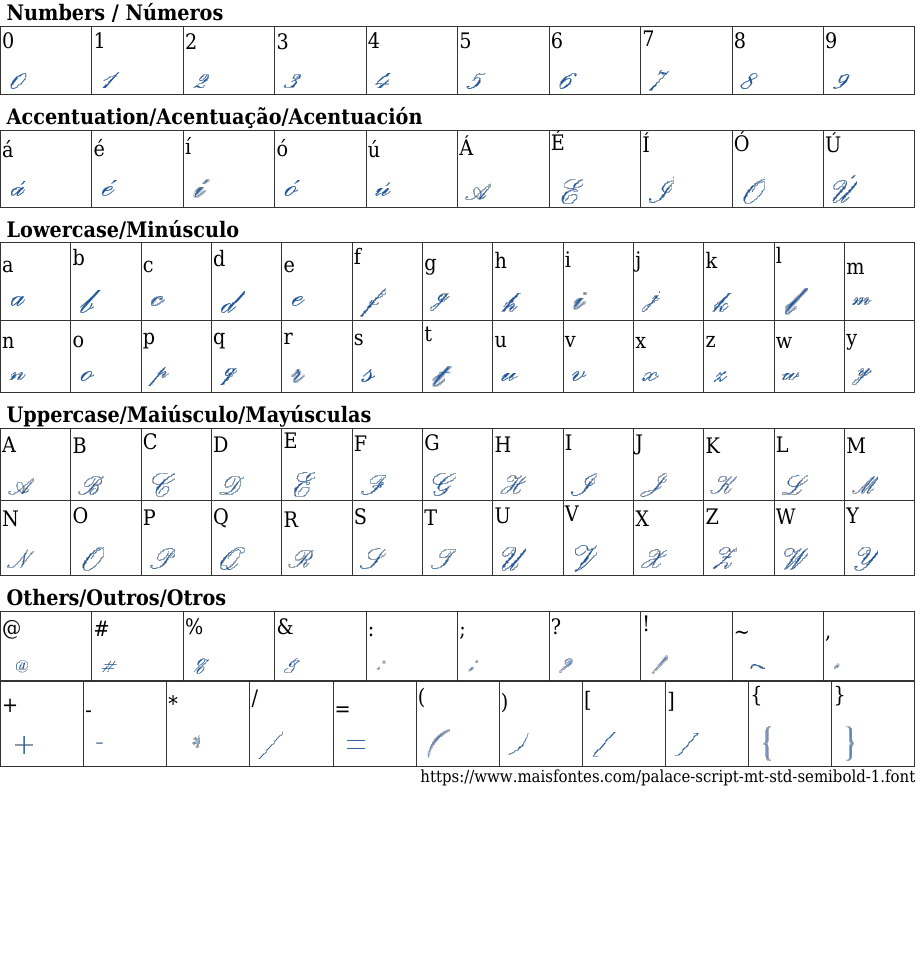 Palace Script MT Std Semibold: Free Font Download | MaisFontes