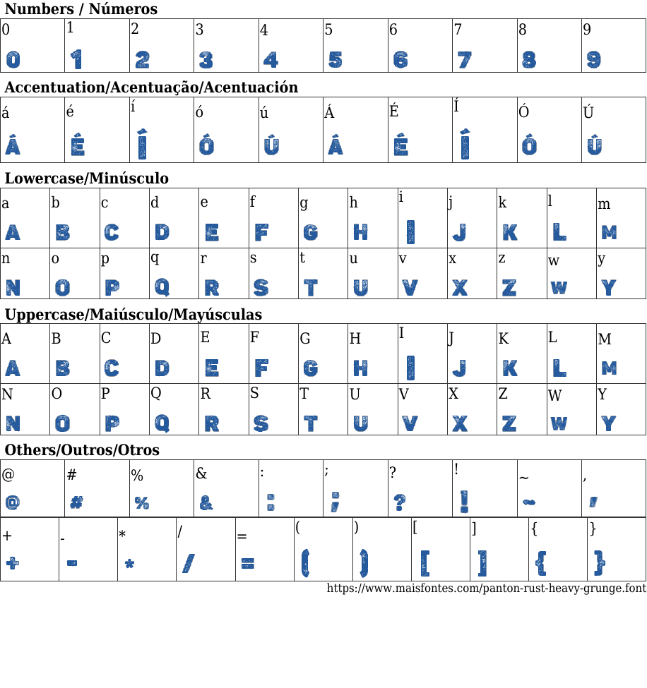 Panton Rust Heavy Grunge: Free Font Download | MaisFontes