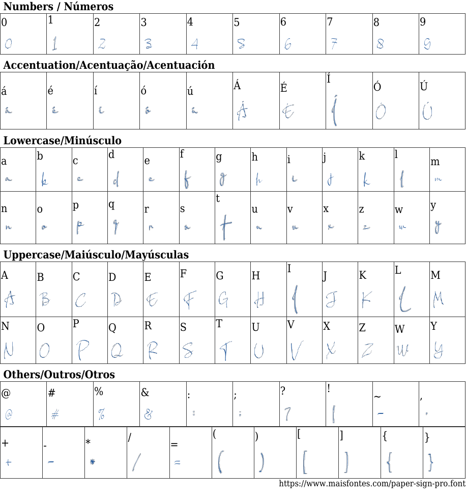 Paper Sign Pro: Baixar Fonte Grátis | MaisFontes