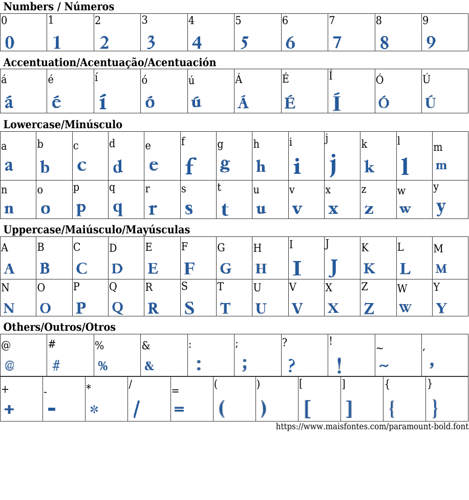 Paramount Bold: Free Font Download | MaisFontes
