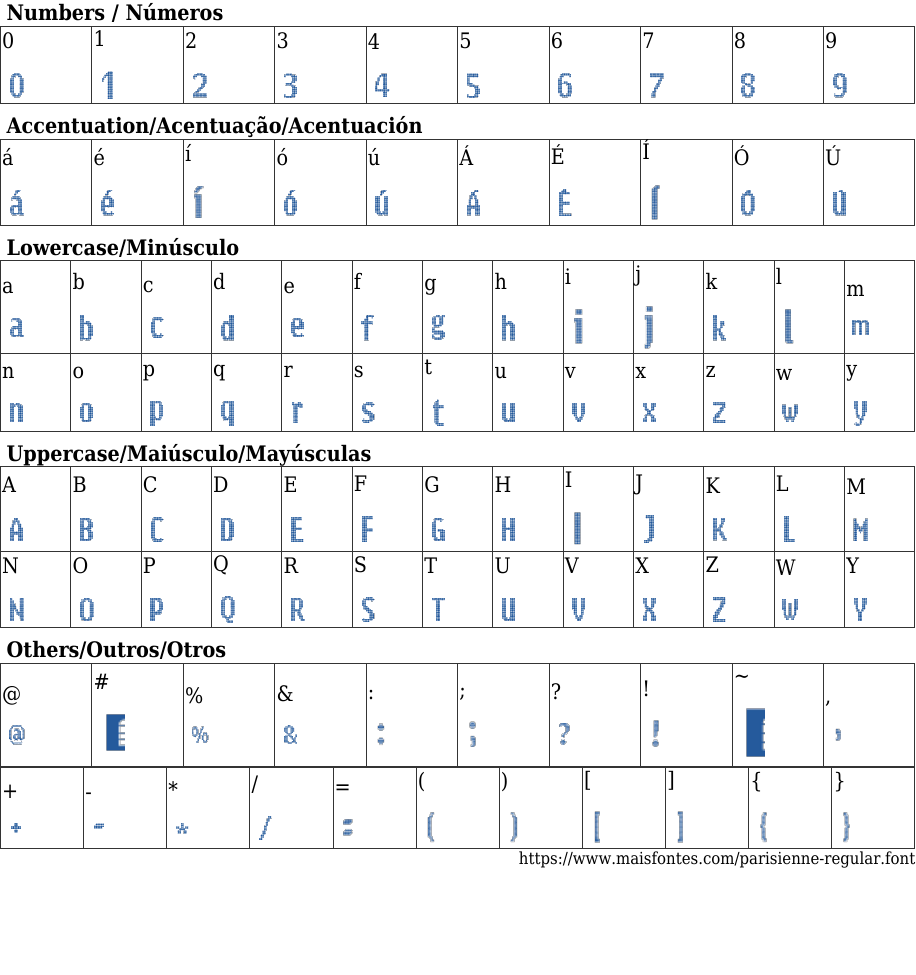 Parisienne Regular: Baixar Fonte Grátis | MaisFontes