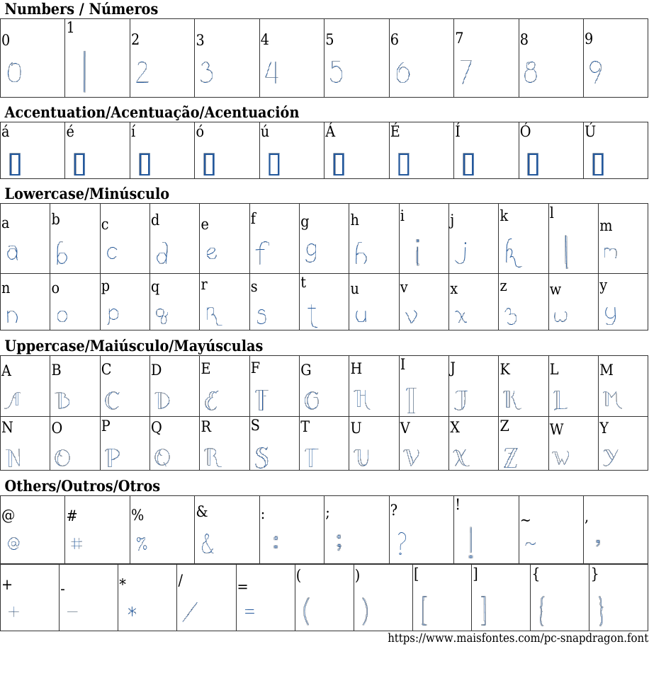 PC Snapdragon Font: Free Download | MaisFontes