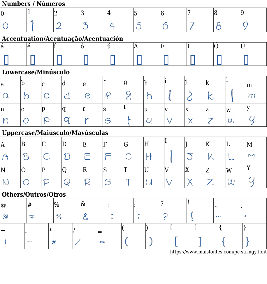 PC Stringy: Baixar Fonte Grátis | MaisFontes