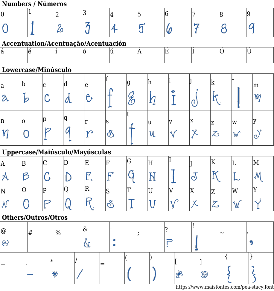 Pea Stacy: Free Font Download | MaisFontes