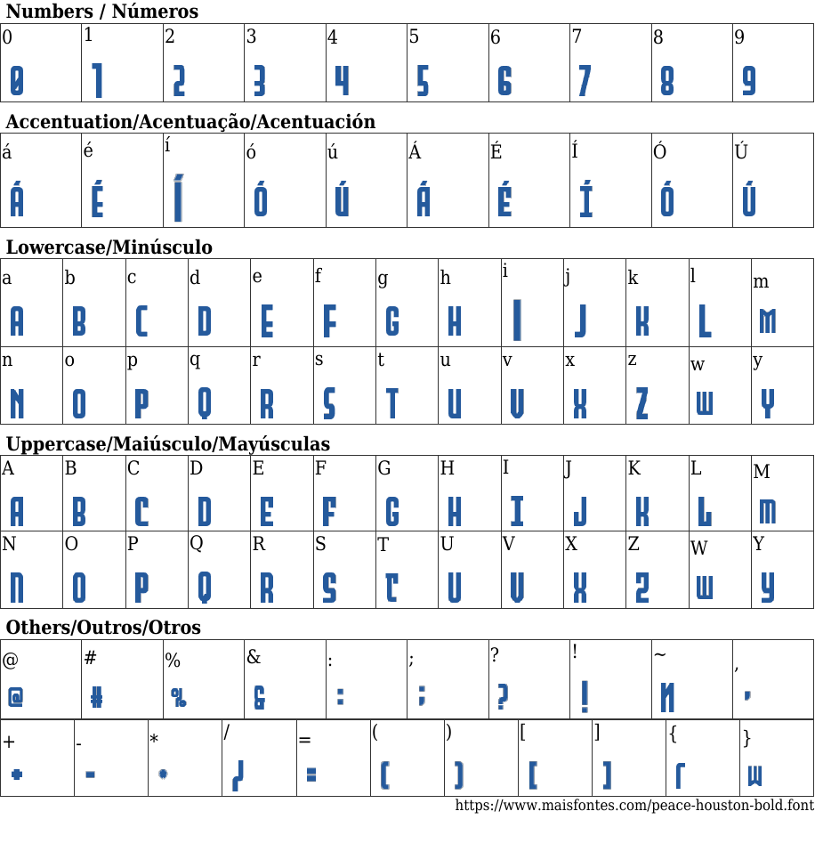 Peace Houston Bold: Free Font Download | MaisFontes