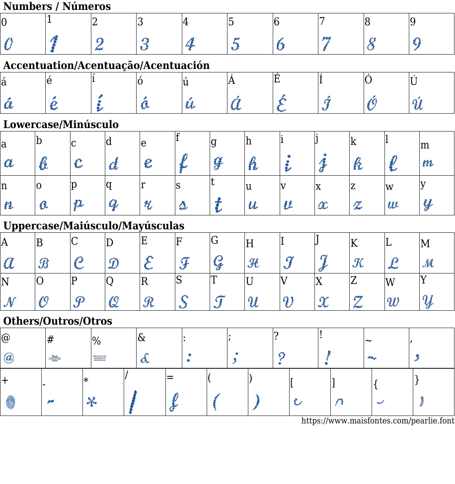 Pearlie: Baixar Fonte Grátis | MaisFontes