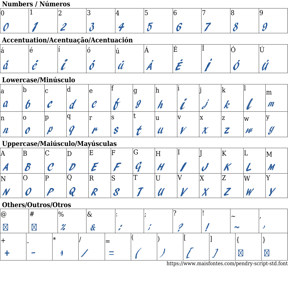 Pendry Script Std: Download Free Font | MaisFontes