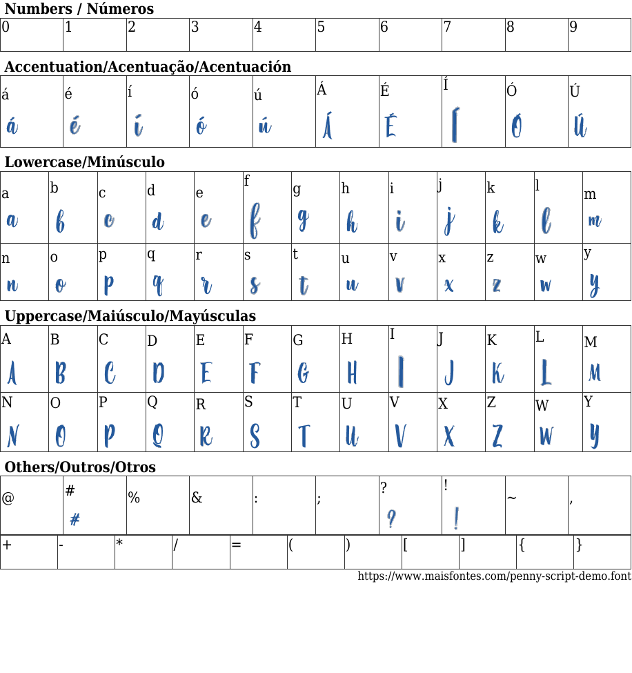 Penny Script: Free Font Download | MaisFontes