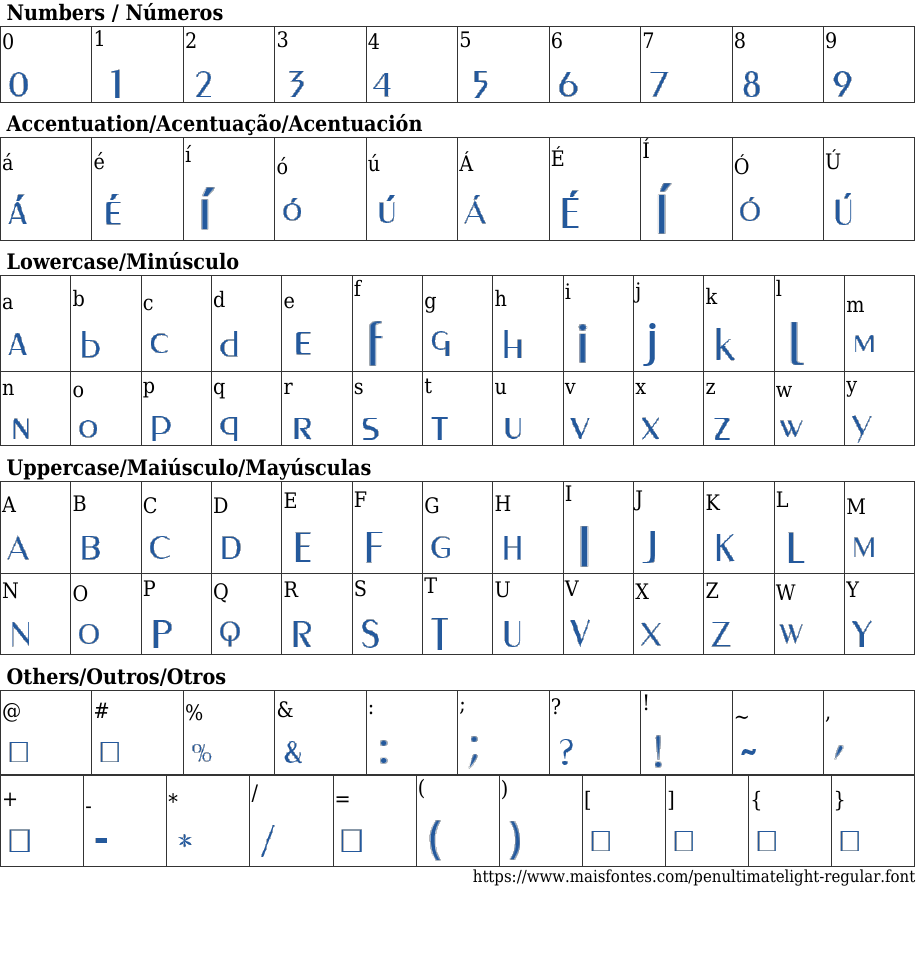 Penultimate Light: Free Font Download | MaisFontes