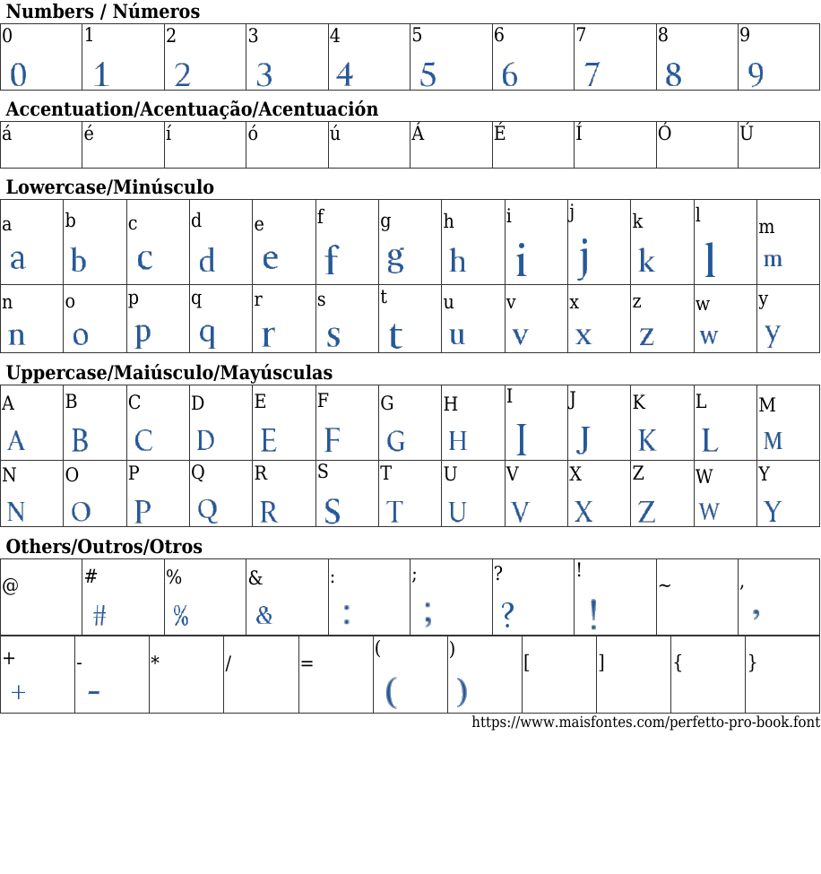 Perfetto Pro Book Font: Free Download | MaisFontes