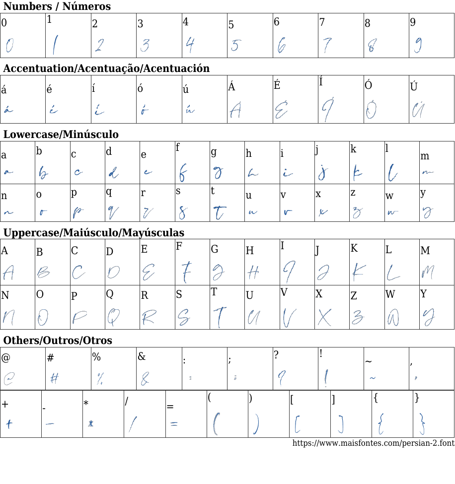 Persian Signature: Free Font Download | MaisFontes