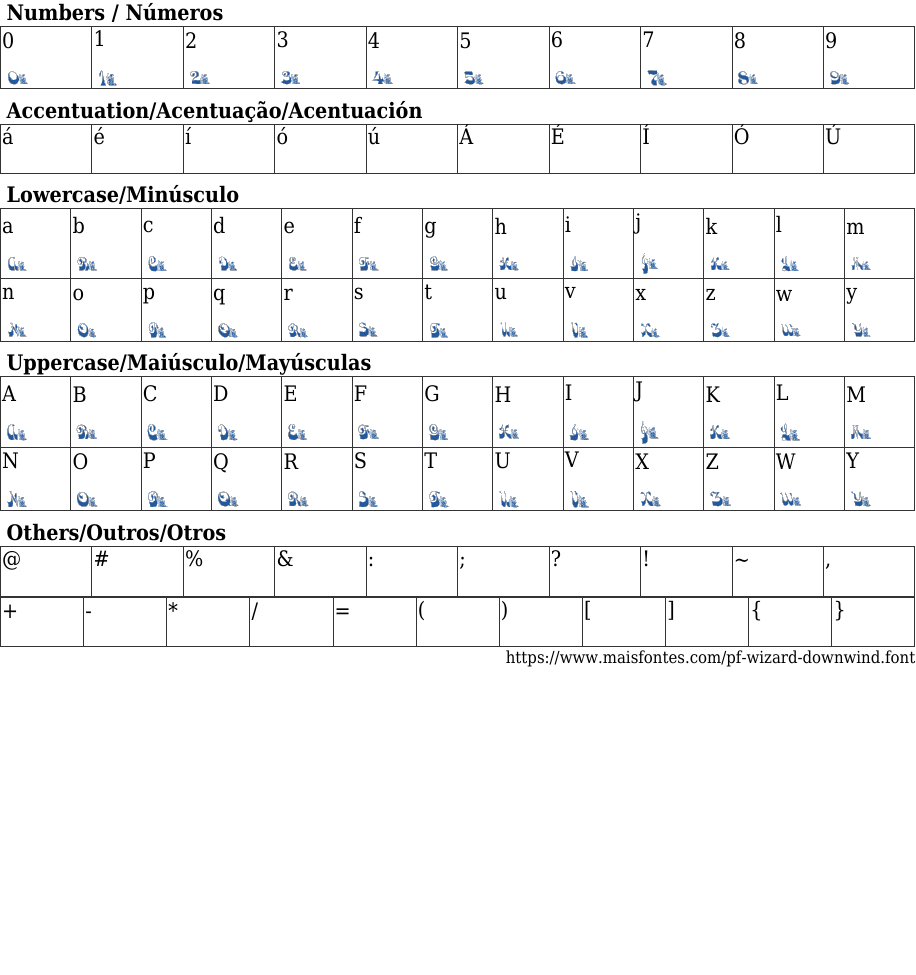 Pf wizard downwind: Descargar Fuente Gratis | MaisFontes