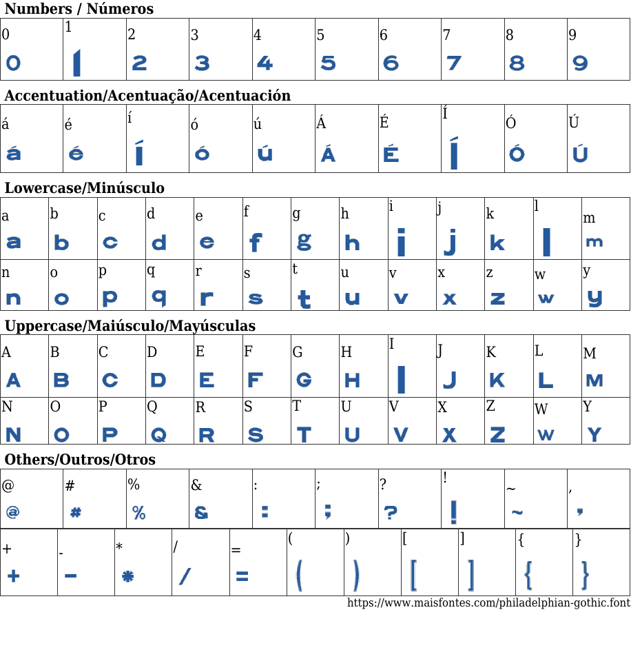 Philadelphian Gothic Font: Free Download | MaisFontes