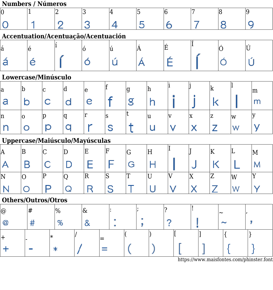Phinster Font: Free Download | MaisFontes