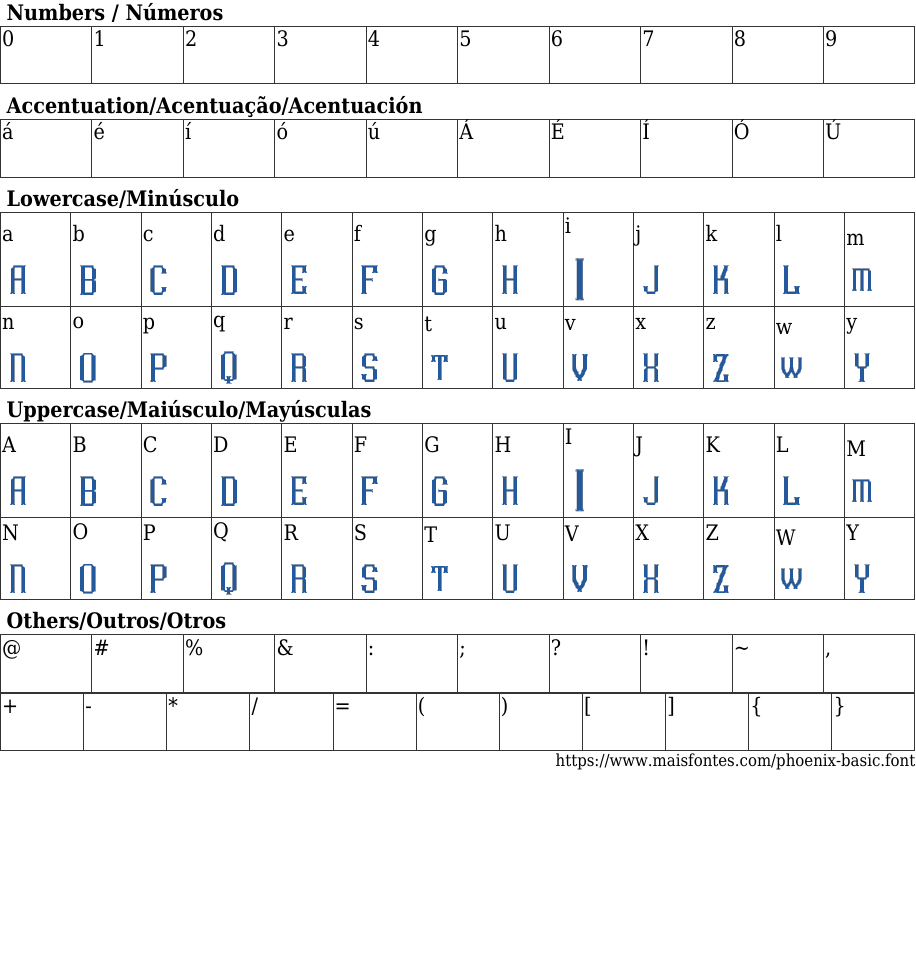 Phoenix Basic: Baixar Fonte Grátis | MaisFontes