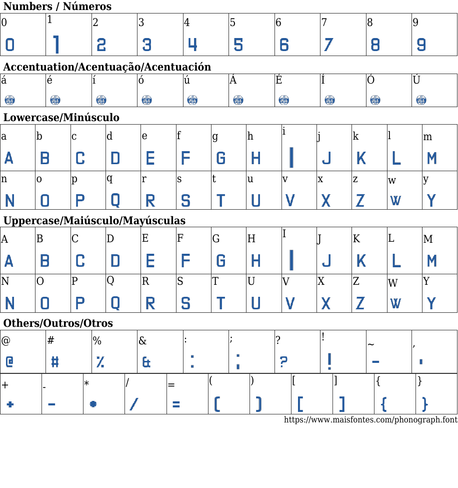 Phonograph: Free Font Download | MaisFontes