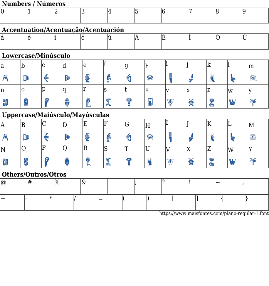 Piano Key Regular: Free Font Download | MaisFontes