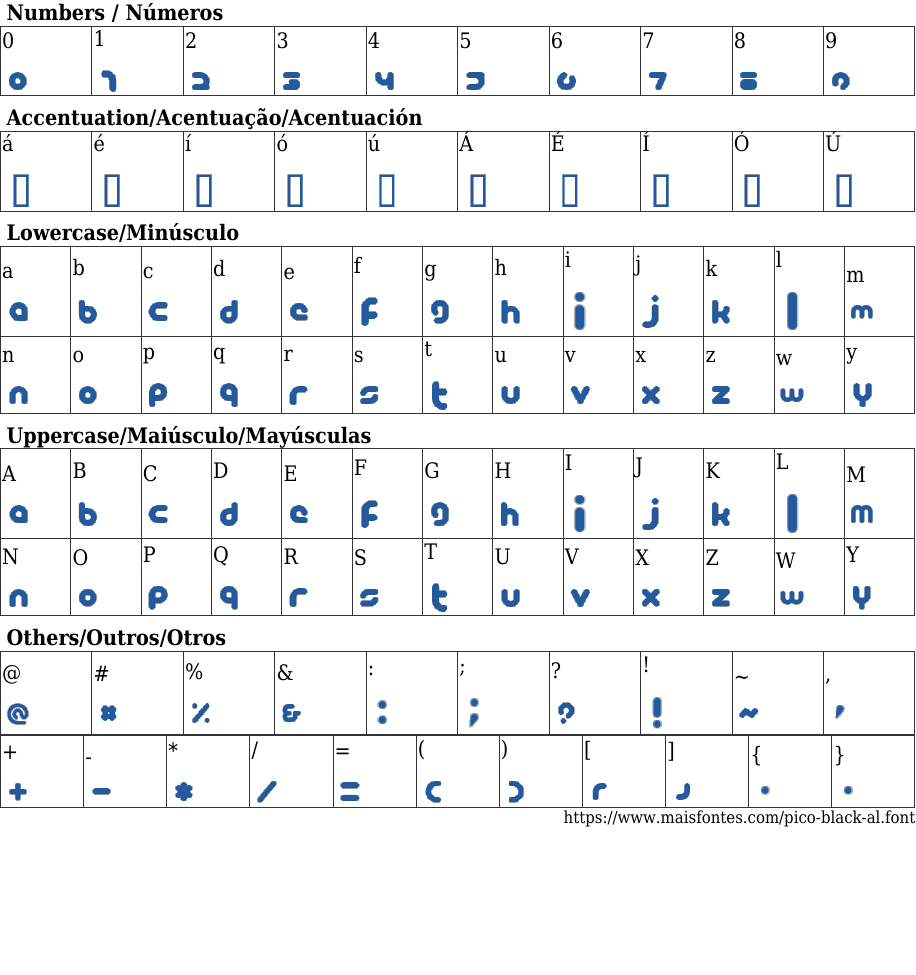 Pico Black Alternate: Free Font Download | MaisFontes